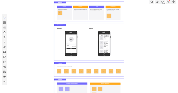 Design Review Template | Cacoo | Nulab