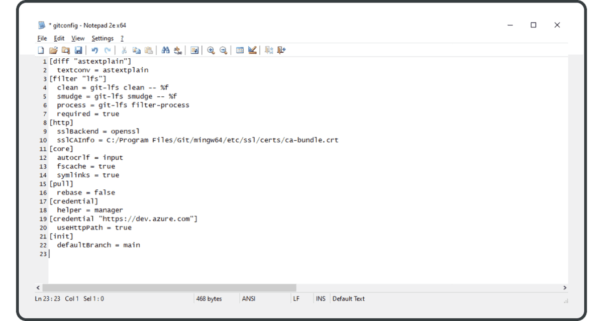 默认设置 | Git tutorial | Nulab