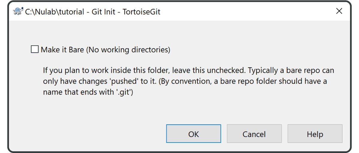 Create a local repository | Git tutorial | Nulab Create a local repository | Git tutorial | Nulab