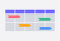 Gantt Chart by Week | Cacoo | Nulab