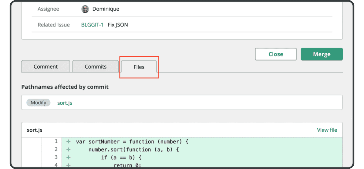Review & merge a pull request | Git tutorial | Nulab