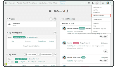 SSH connection settings | Git tutorial | Nulab