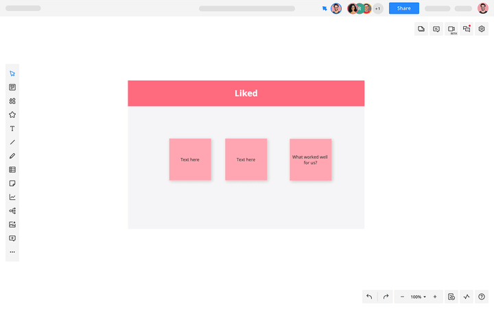 4Ls Retrospective | Cacoo | Nulab