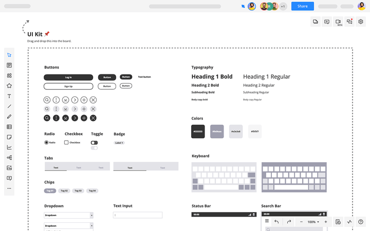 Android Wireframe | Cacoo | Nulab