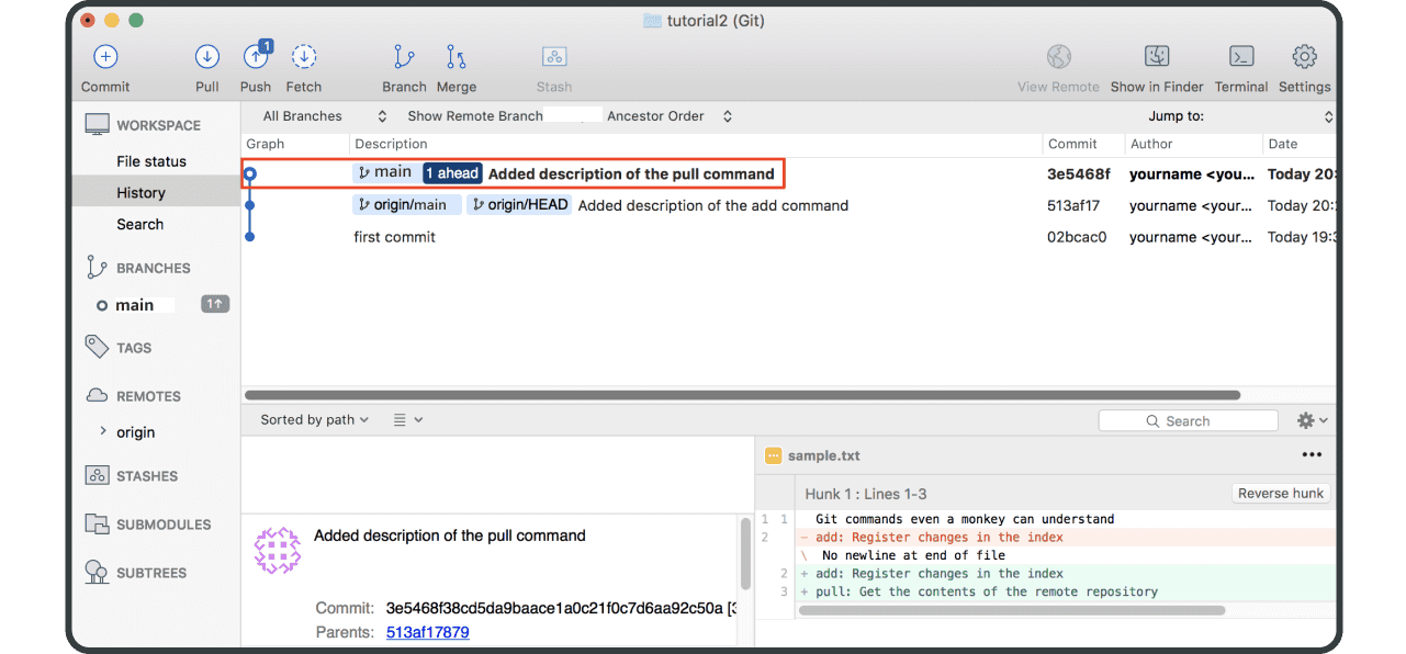 Tạo Xung đột Git Tutorial Nulab 7309