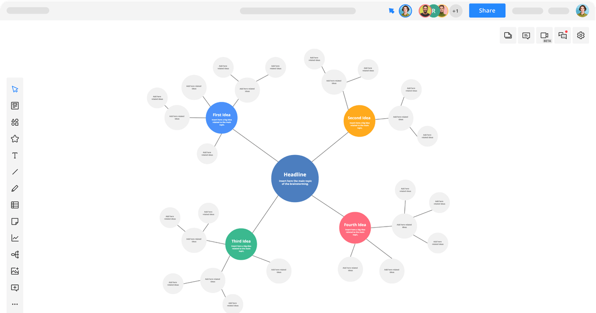Bubble Map | Cacoo | Nulab