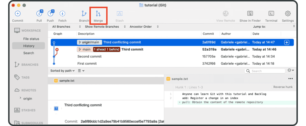 Giải Quyết Xung đột Git Tutorial Nulab 5122