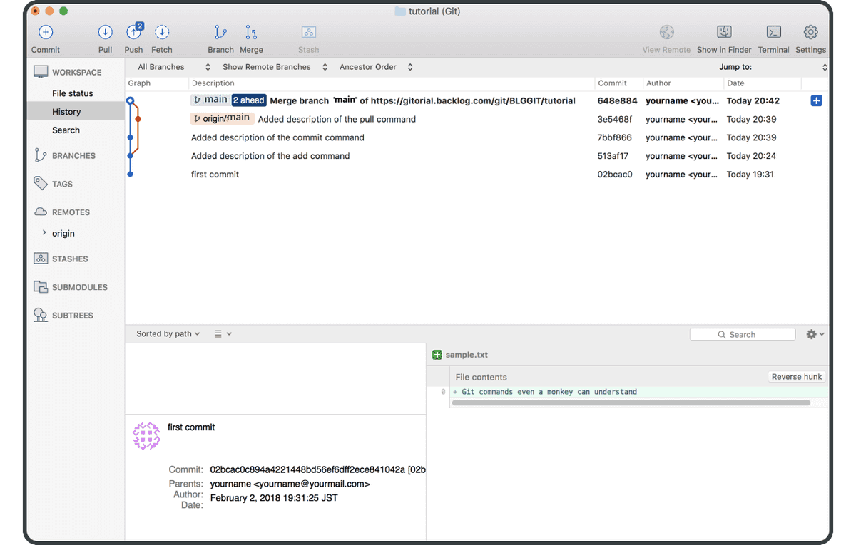 解決衝突 Git Tutorial Nulab 4192