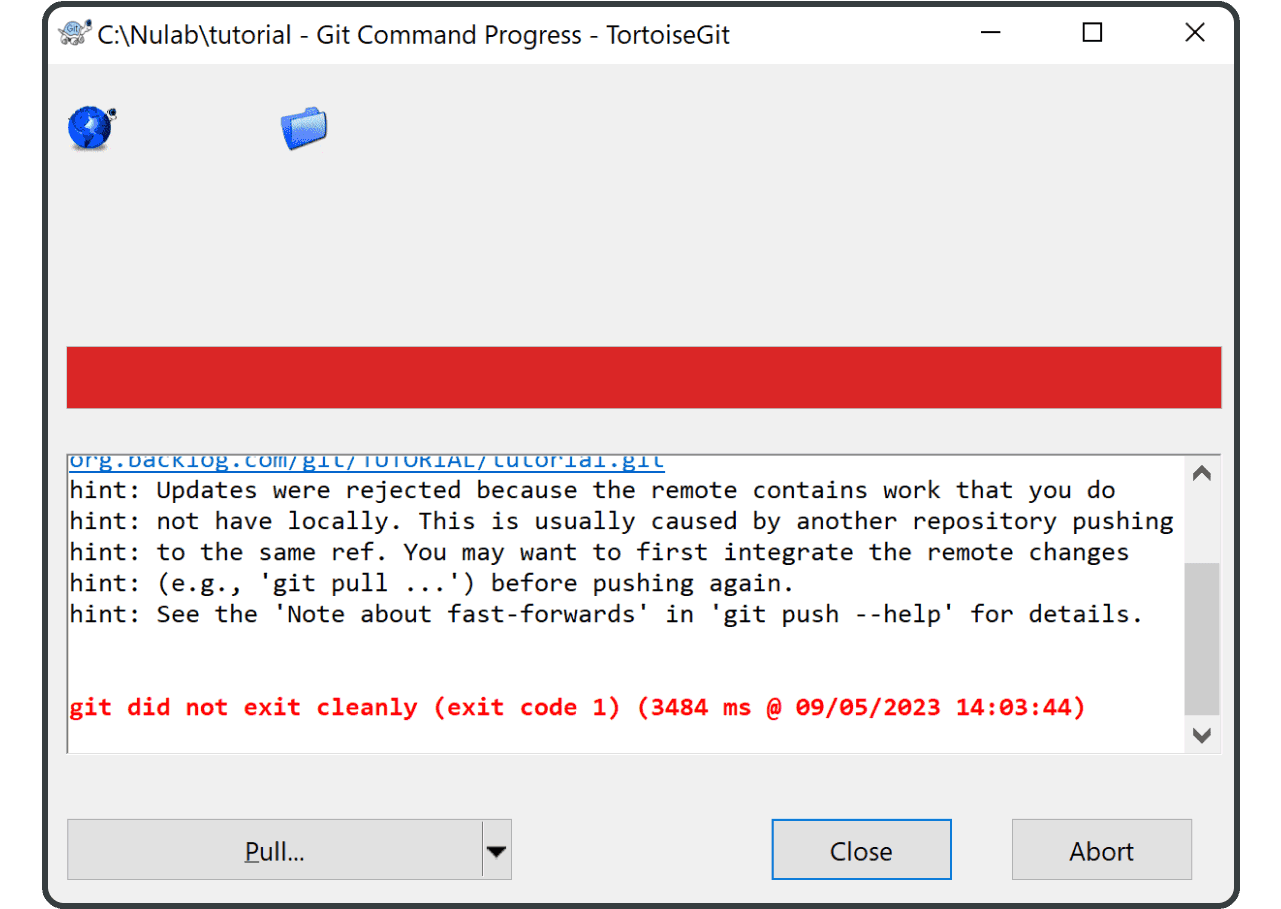 制造冲突 | Git tutorial | Nulab