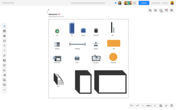 Cubicle Layout | Cacoo | Nulab