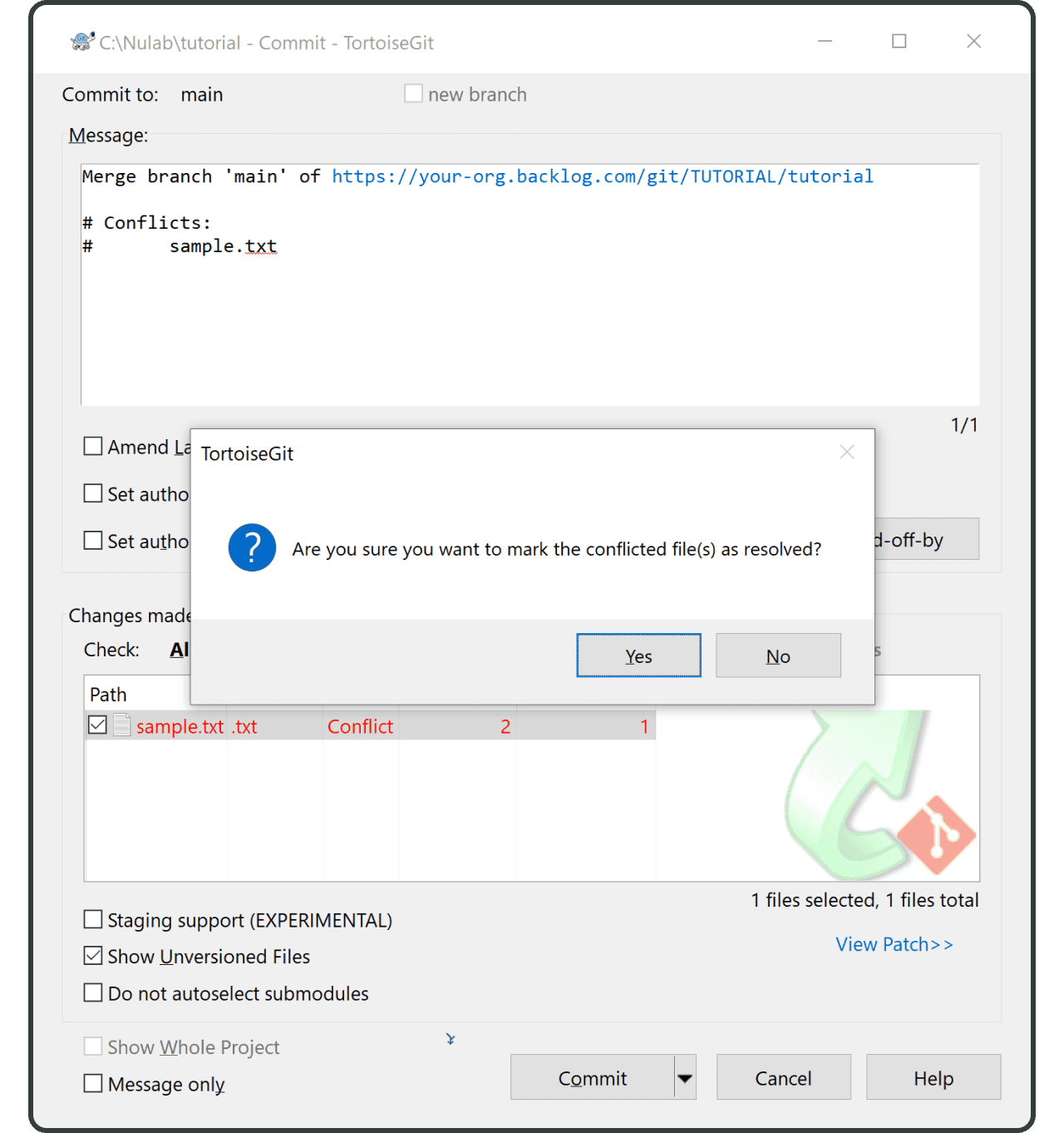 Resolve A Conflict Git Tutorial Nulab 9206