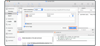 Push from a cloned repository | Git tutorial | Nulab