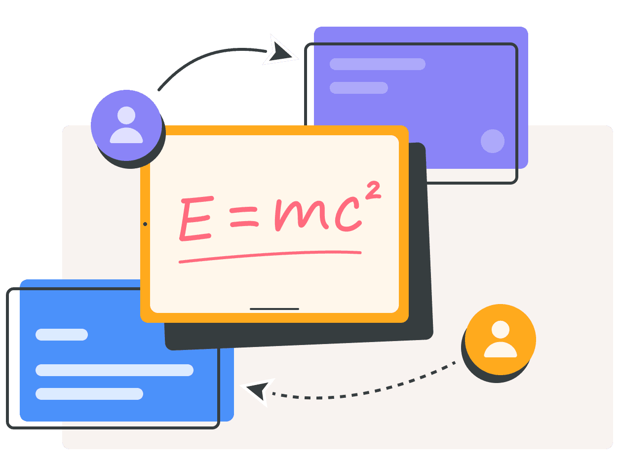 Whiteboard Software for Online Teaching | Cacoo | Nulab