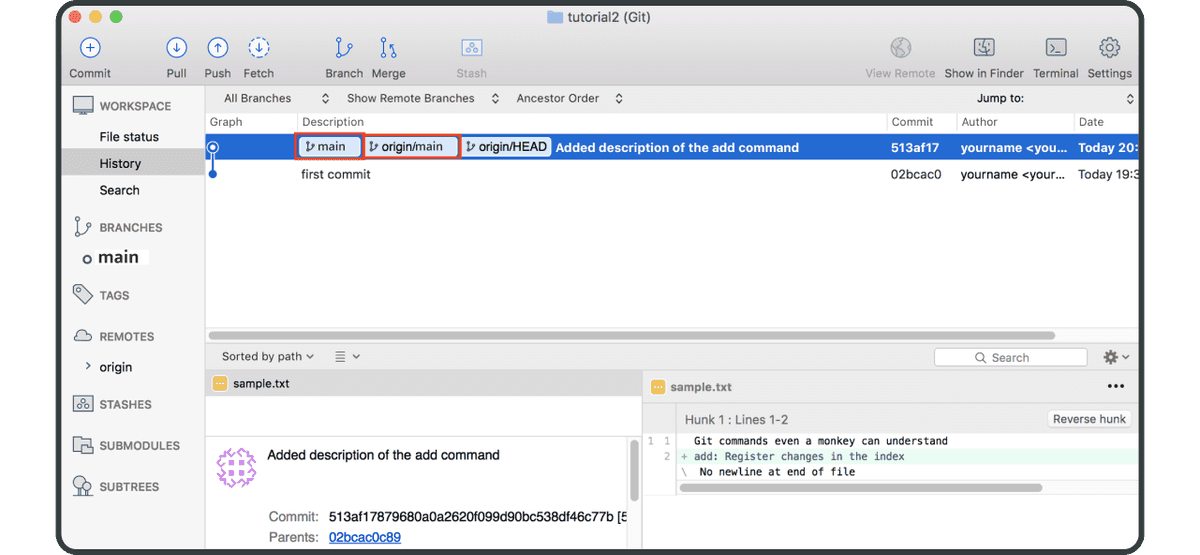Push From A Cloned Repository Git Tutorial Nulab