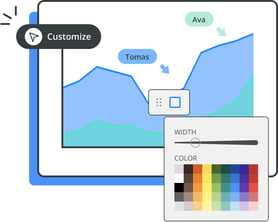 Dynamic Charts for Data Visualization | Cacoo | Nulab Dynamic Charts for Data Visualization | Cacoo | Nulab